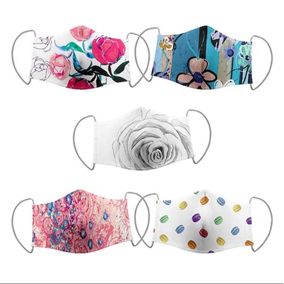 Accessories | Flower Patterned Face Masks Comfort Stylish | Poshmark